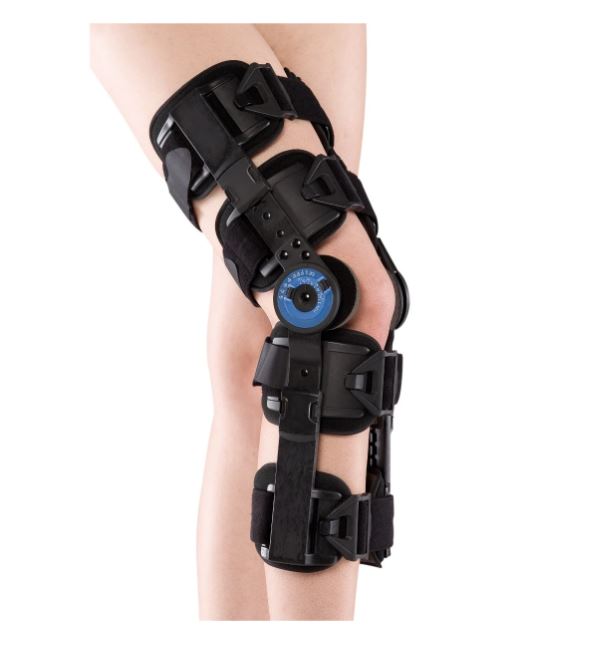 Post-Op Universal Knee Brace One Push Adjustable-ROM-Knee-brace – MED ...